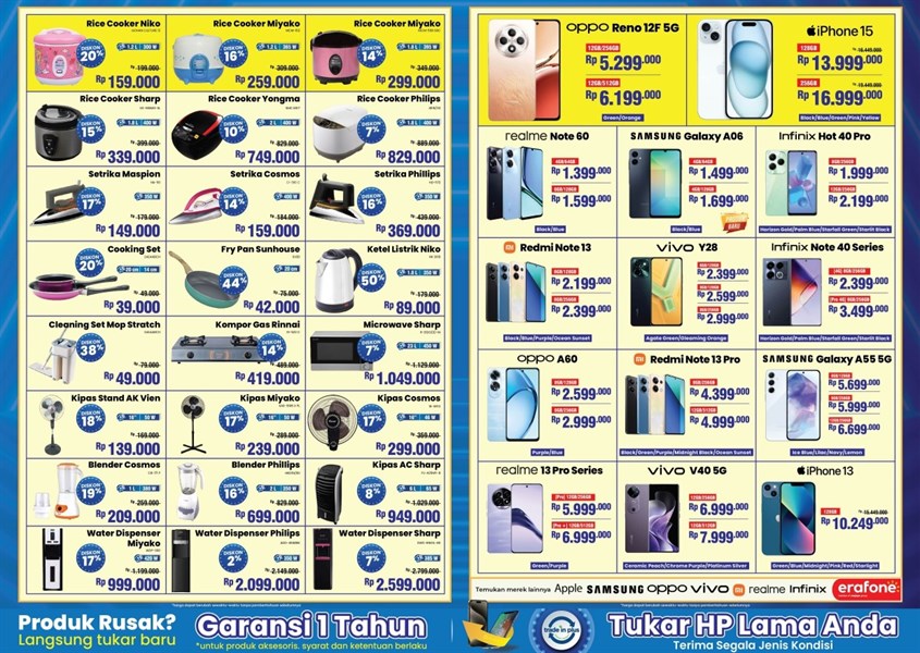 Promo Bulan Oktober! Super Brand Day Toshiba di Erablue Electronics ...