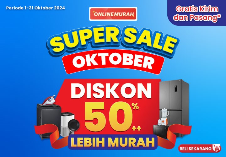 Promo Eksklusif Super Sale Bulan Oktober Hanya di Erablue.id | erablue.id