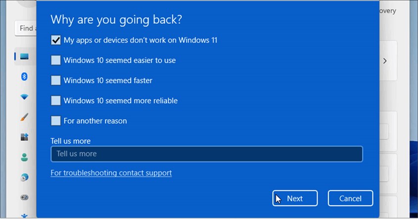 3 Cara Downgrade Windows 11 ke 10, Mudah & Aman! | erablue.id