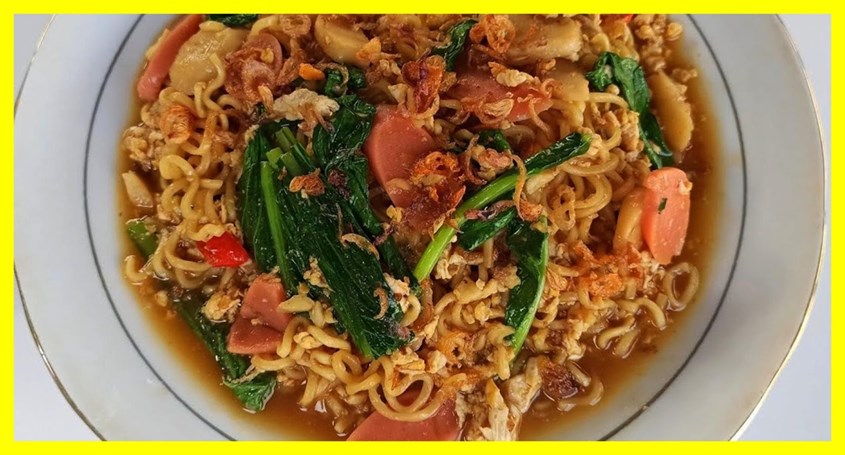 Resep Mie Nyemek Enak dan Praktis Mudah Dibuat | erablue.id