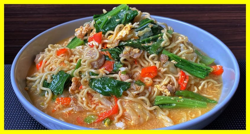 Resep Mie Nyemek Enak dan Praktis Mudah Dibuat | erablue.id