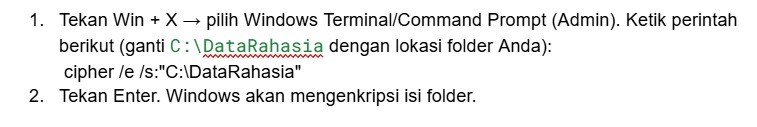5 Cara Mengunci Folder di Laptop, Bisa Tanpa Aplikasi! | erablue.id