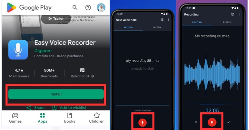 3 Cara Merekam Suara di HP, Bisa untuk Android & iPhone! | erablue.id