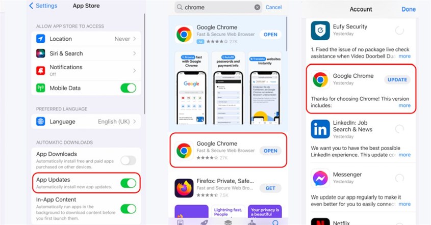 Cara Update Google Chrome di Laptop, Android, dan iPhone 2026 | erablue.id