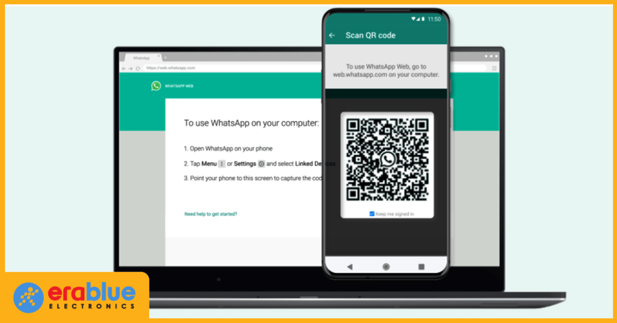 Cara Buka WhatsApp Web di HP Android, iPhone, dan Laptop | erablue.id