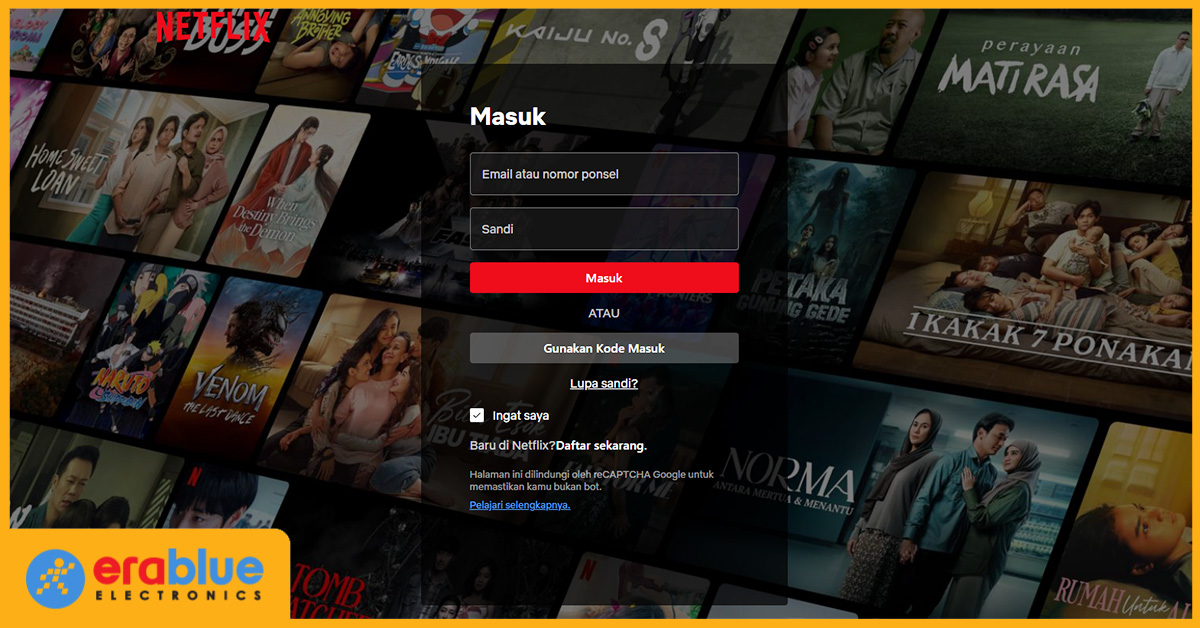 Cara Daftar Netflix Terbaru 2025, Bisa di Berbagai Perangkat! | erablue.id