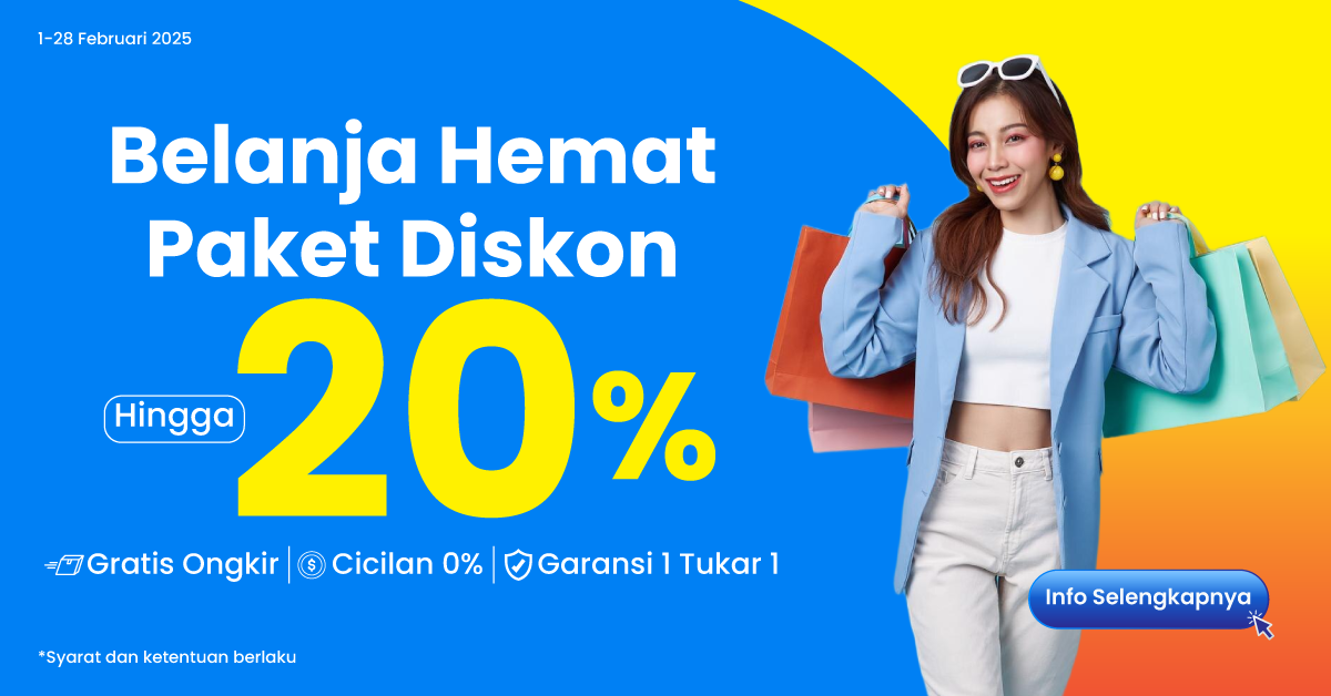 Belanja Hemat di Erablue, Ada Paket Diskon Hingga 20%! | erablue.id