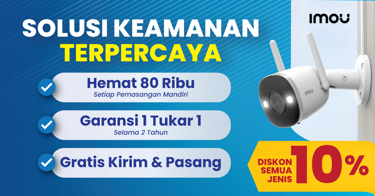 Promo CCTV Terbaik di Erablue, Harga Murah Diskon 10%! | erablue.id
