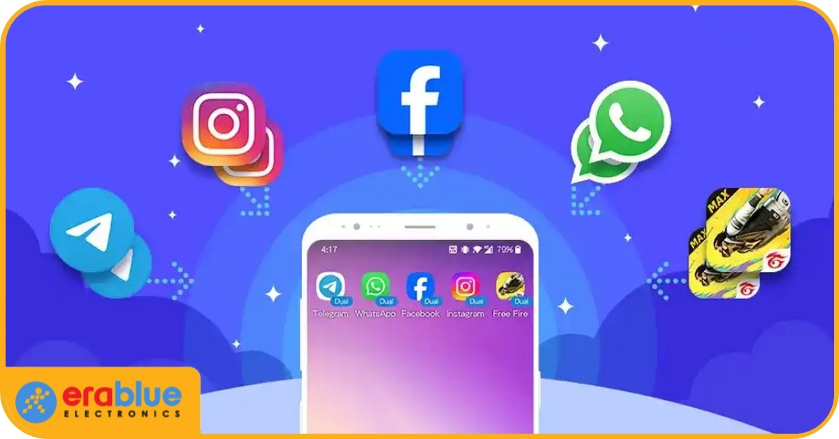 Dual Apps: Fitur Gandakan Aplikasi untuk Dua Akun Sekaligus | erablue.id