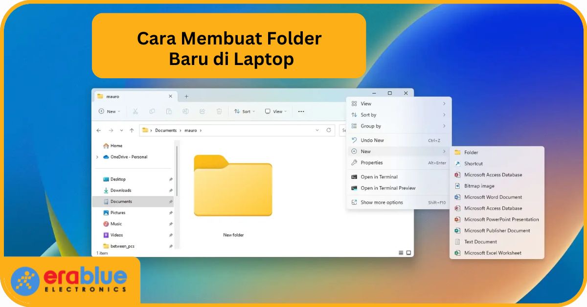 5 Cara Mengunci Folder di Laptop, Bisa Tanpa Aplikasi! | erablue.id