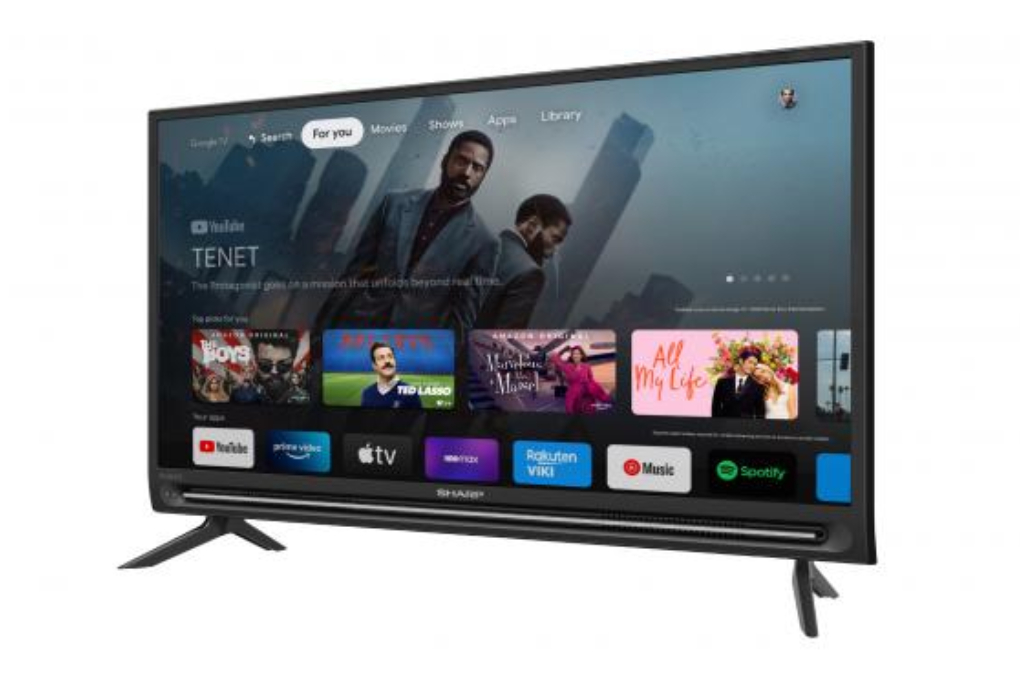 Beli Google TV Sharp HD 32 inch 2T-C32EG1i cicilan, harga murah, resmi ...