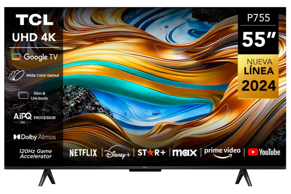 Beli Google TV TCL 4K UHD 55 Inch 55P755 cicilan, harga murah, resmi ...
