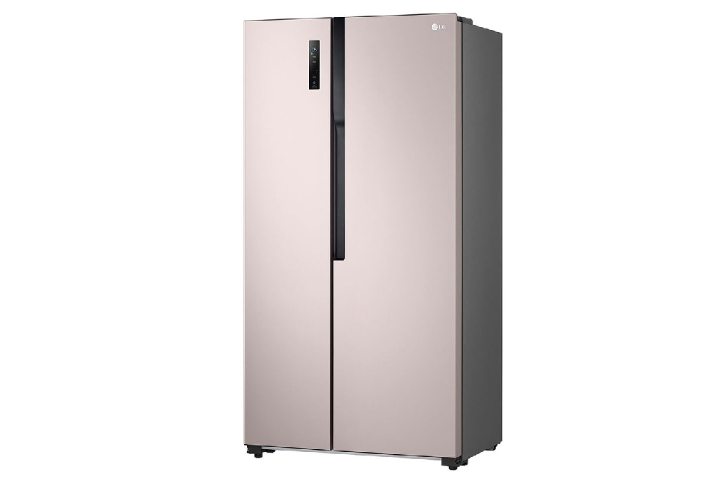Beli Kulkas Side by Side LG Inverter 509L GC-FB507PGAM cicilan, harga ...