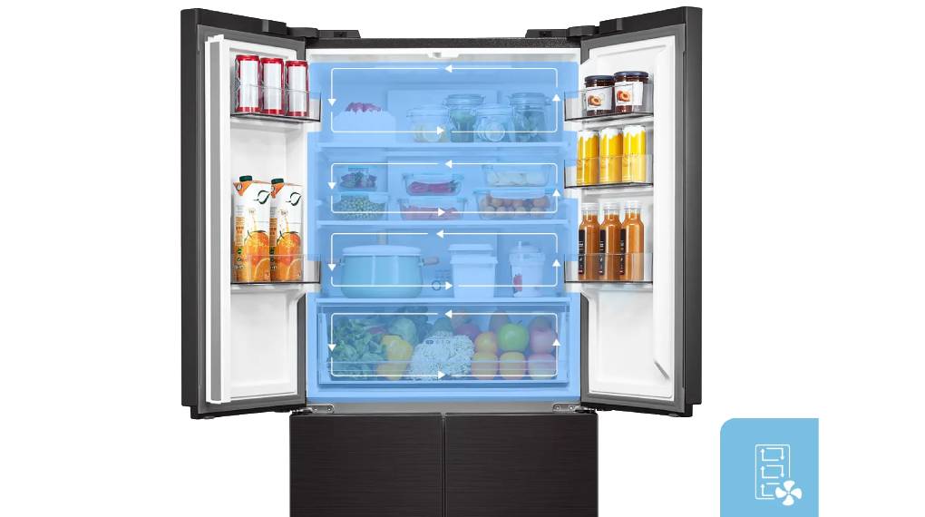Beli Kulkas Multidoor Midea Inverter 407L MDRF550FGF28ID cicilan, harga ...