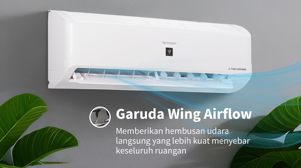 Sharp 0.5 PK AH-XP6BMY Bergaransi Resmi, Cicilan 0% | erablue.id