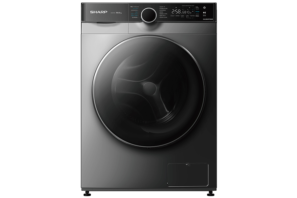 Beli Mesin Cuci Front Loading Sharp Inverter 9 Kg ES-FL1490MSX cicilan ...