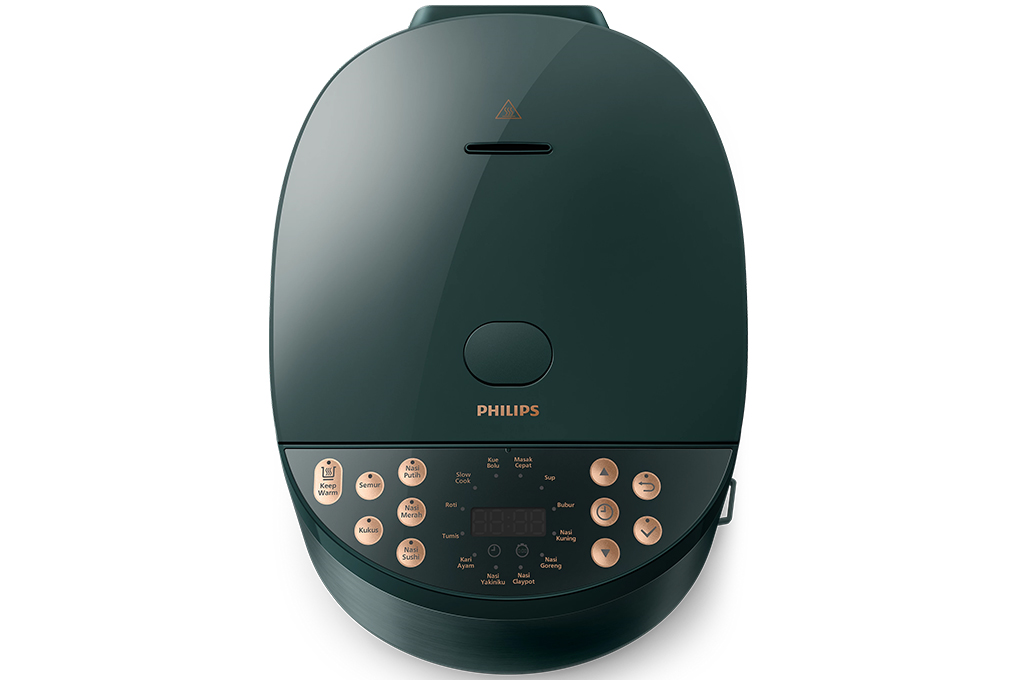 Beli Digital Rice Cooker Philips HD4515/91 1.8L Forest Green cicilan ...