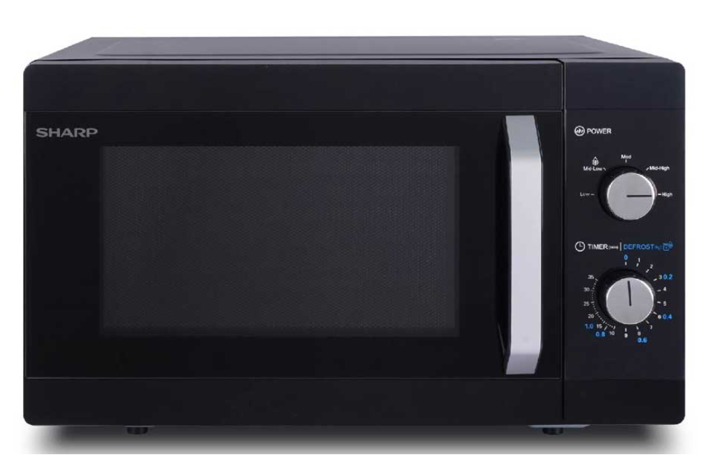 Beli Microwave tanpa Pemanggang Sharp R-223MA-BK 23L cicilan, harga ...