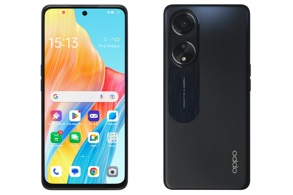Beli Oppo A98 5G 8GB/256GB CPH2529 BLACK cicilan, harga murah, resmi ...