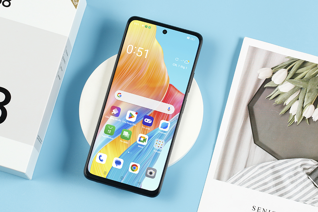 Beli Smartphone Oppo A58 8GB/128GB CPH2577 BLACK cicilan, harga murah ...