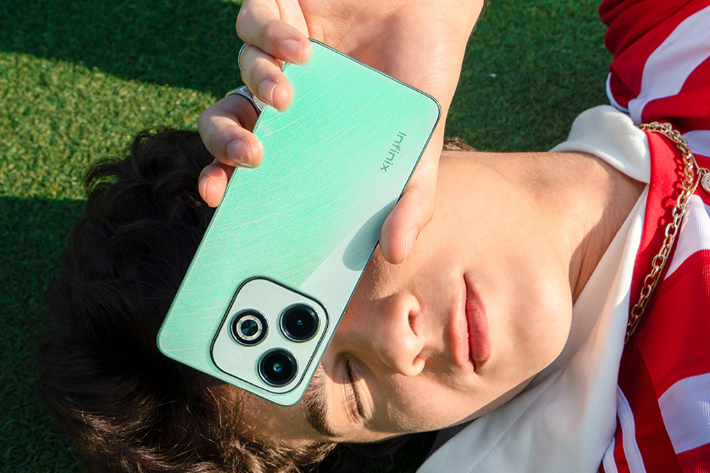 Beli Smartphone Infinix Hot 40i 8GB/256GB STARFALL GREEN cicilan, harga ...