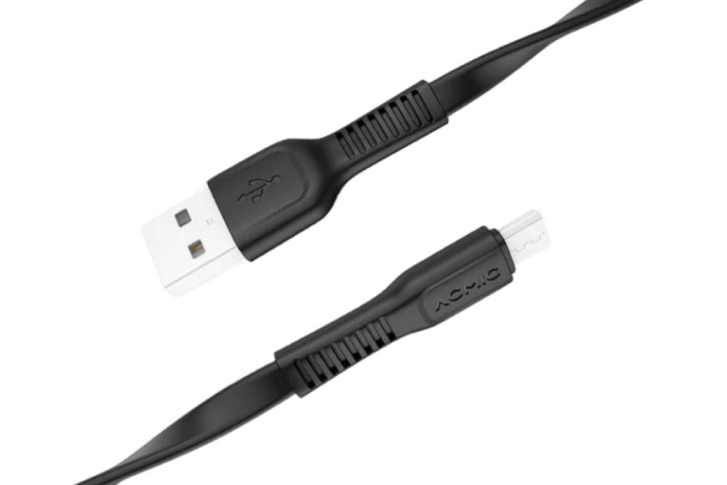 Beli Kabel Data Type A - Micro 1m ACMIC FM100 BLACK cicilan, harga ...