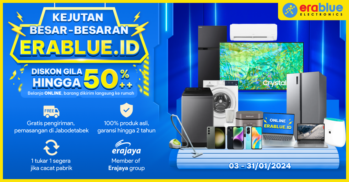 Diskon Besar-besaran untuk Produk Elektronik dan gadget | erablue.id